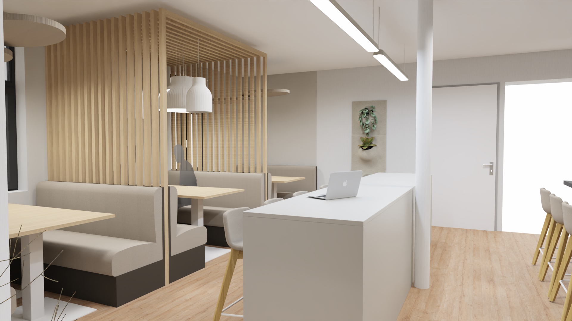 2D and 3D design of your future offices | Wooh in Nivelles